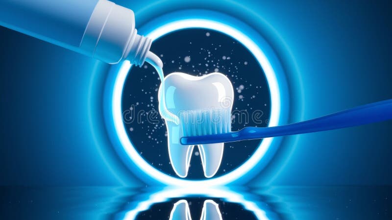 Sparkling Clean Toothpaste Ad Dental Hygiene Toothbrush Bright 3D ...