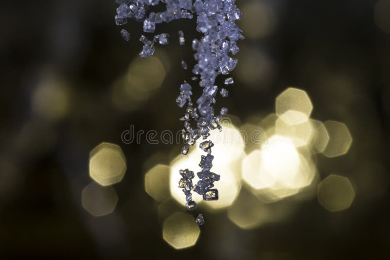 Sparkling Crystal Decoration Element Stock Image - Image of white ...