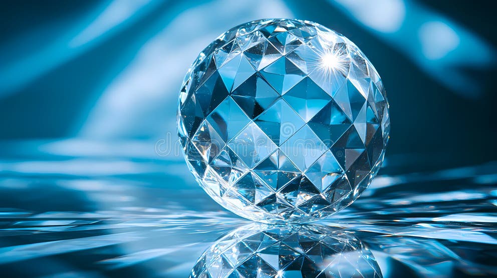 Faceted Prism Glass Sphere Stock Photos - Free & Royalty-Free Stock ...