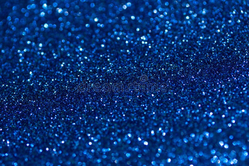 Sparkling Deep Blue Glitter Texture Background Stock Image - Image of ...