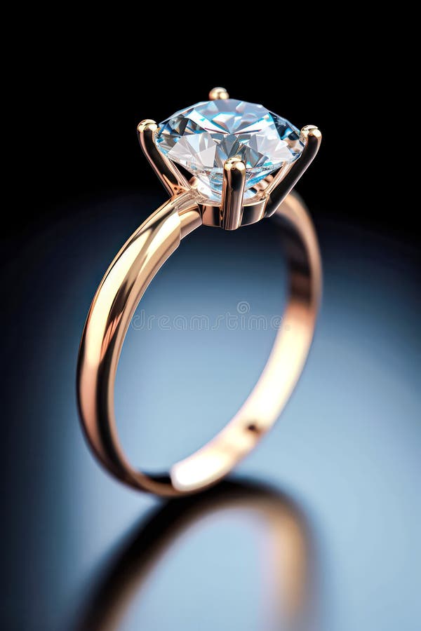 Sparkling Diamond Engagement Ring on Color Background Stock Photo ... Sparkling Diamond Engagement Ring on Color Background Stock Photo ...
