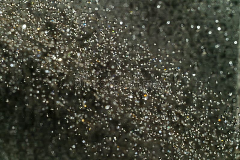 Sparkling Dust Particles Create a Mesmerizing Night Effect Stock Photo ...