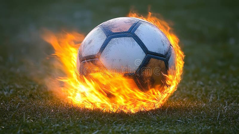 Sparkling Dust Surrounds a Soccer Ball in this Dramatic Sports Image ...