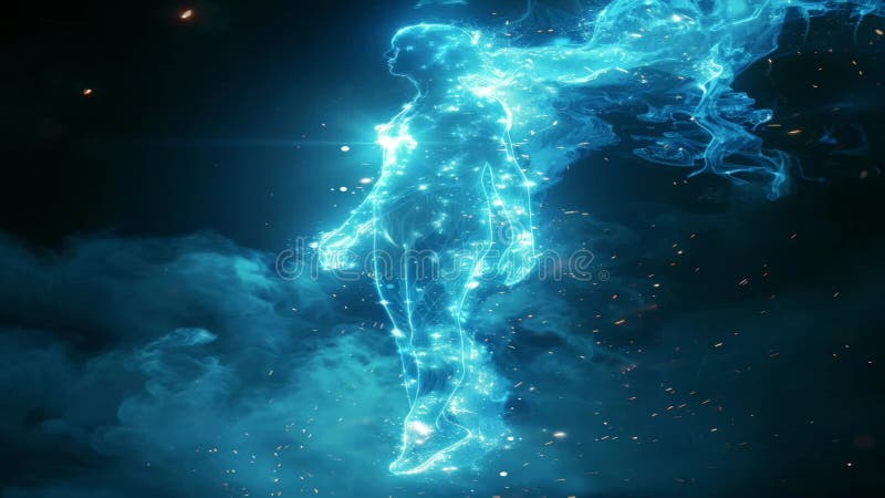 The Sparkling Electric Human is a Combination of Robotic and Digital ...