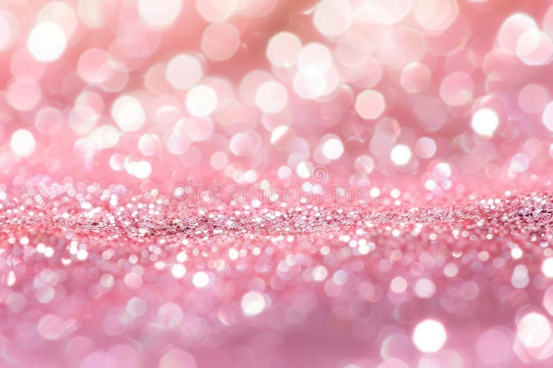 Sparkling Elegance. Graceful Light Pink Glitter Background Stock ...