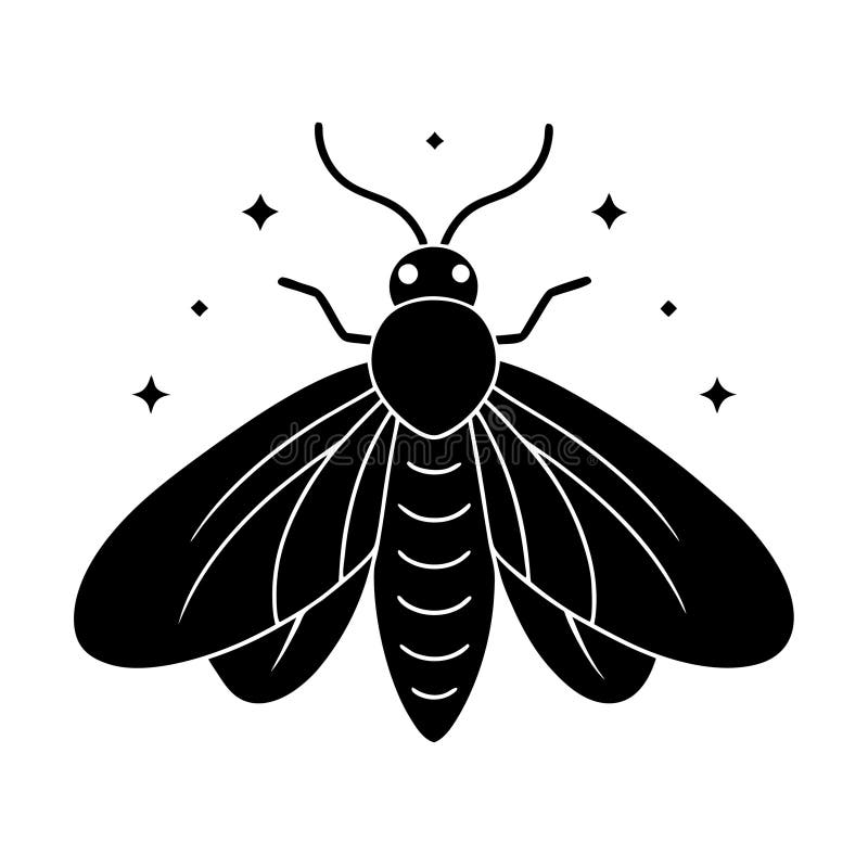 Sparkling Firefly Vector Illustrations: Nature S Nightlight Stock ...