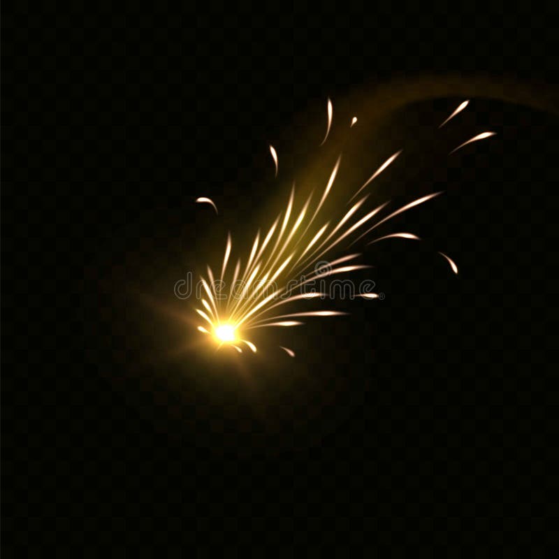 Burning Sparkler on Abstract Snowy Background. Happy New Year Stock ...