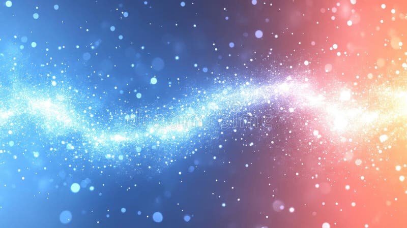 Sparkling Galaxy Dust Trail Stock Illustration - Illustration of ...