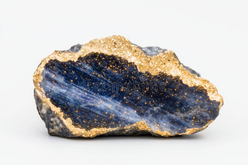 Sparkling Geode Crystal Rock Formation Stock Illustration ...