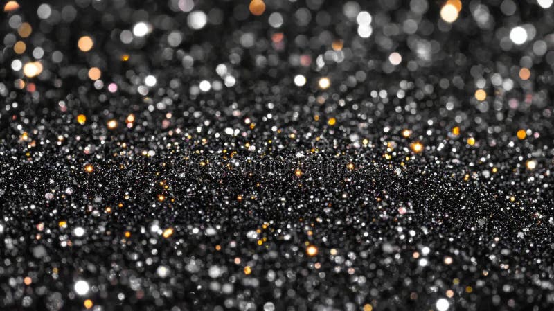 Sparkling Glitter Background Shimmering Lights Abstract Design Stock ...