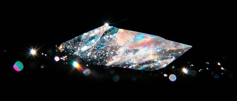 Sparkling Glitter Texture with Fine Particles on a Deep Black ...