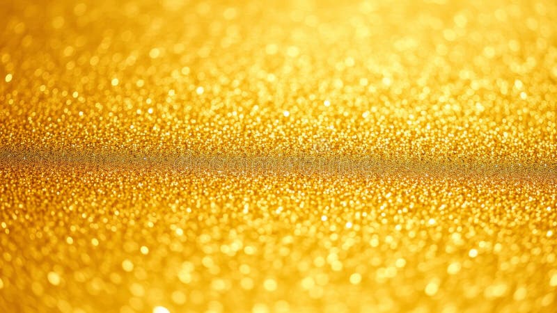 Sparkling Gold Glitter Background Stock Illustration - Illustration of ...