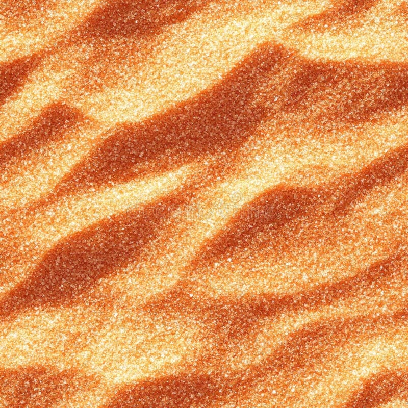 Sparkling Golden Sand with Dramatic Wave Patterns in Sunlight Stock ...
