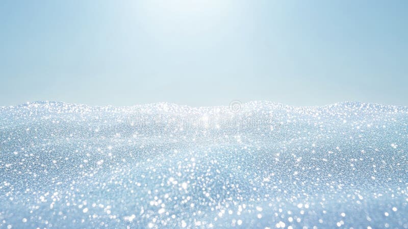 Sparkling Gradient Blue Background with Subtle Glitter for Social Media ...