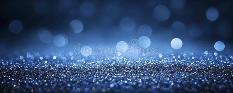 Sparkling Gradient Blue Background with Subtle Glitter for Social Media ...