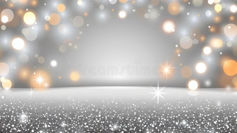 Sparkling Gray Silver Glitter Creates a Bright, Shiny Backdrop that ...