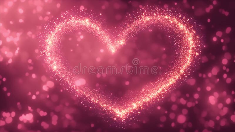 Sparkling Heart stock footage. Video of passion, celebration - 347331244