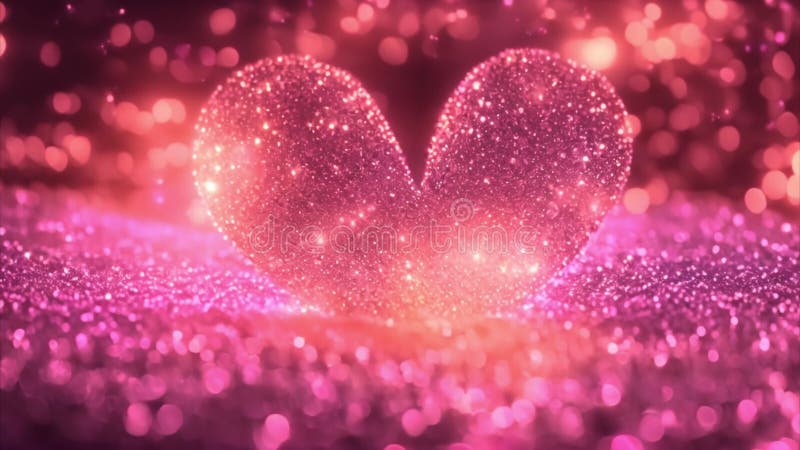 Sparkling Heart stock footage. Video of sparkle, sweetness - 347232232
