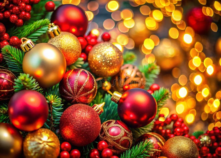 Sparkling Holiday Pattern a Festive Macro Design with Ample Space for Your Holiday Text and ...