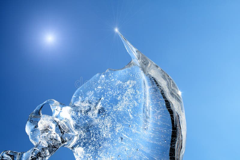 Sparkling ice stock photo. Image of glitter, bubble, icicle - 5083828