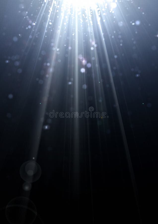 Sparkling Light Beam Diffraction Stock Image - Image of flamboyant ...