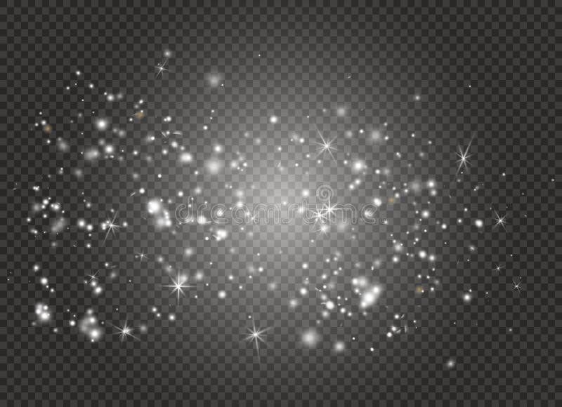 Sparkling magic dust stock vector. Illustration of christmas - 155030417