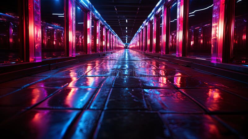 A Sparkling Neon Passage, Like a Gate into Exceptional Spaces and Ti ...