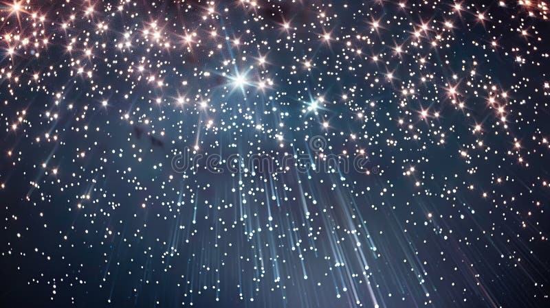 Sparkling Night Sky stock illustration. Illustration of space - 324670537