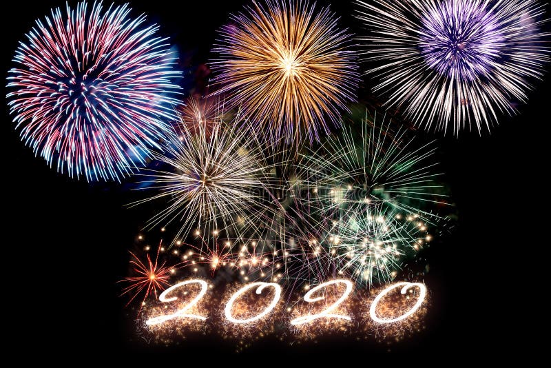 Fireworks stock photo. Image of event, happy, pyrotechnics - 27646296