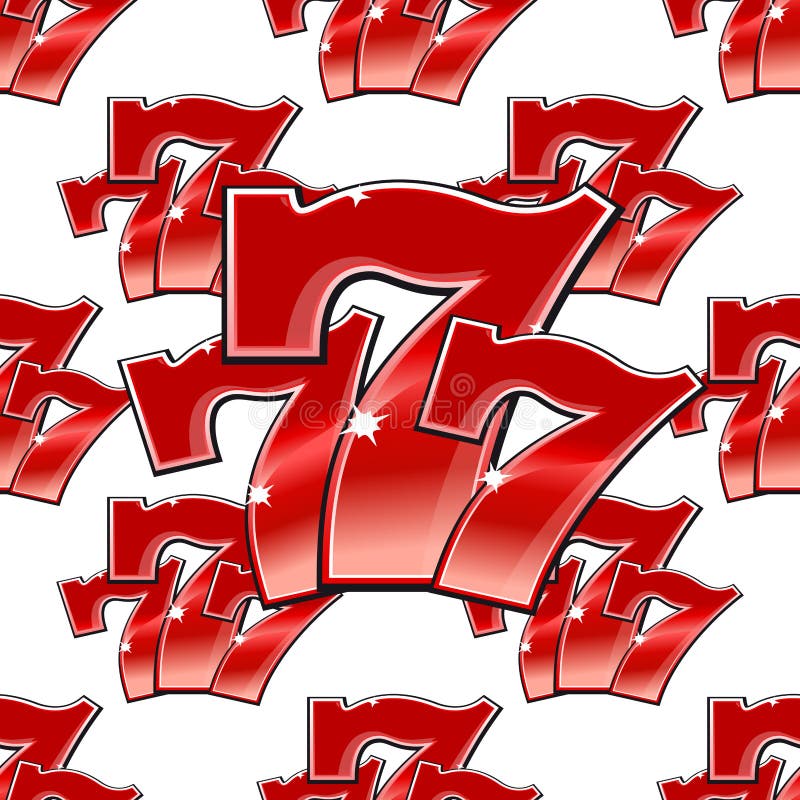 Lucky Number Seven Stock Illustrations – 1,207 Lucky Number Seven Stock ...