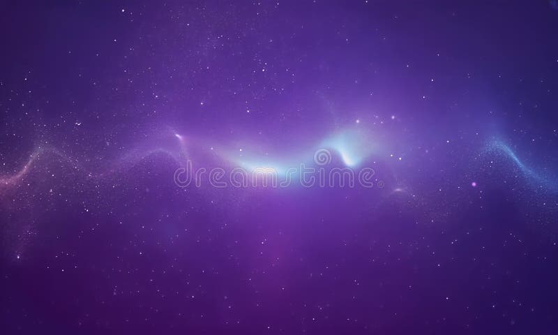 Sparkling Particles Creating a Starry, Cosmic Effect Over a Gradient ...