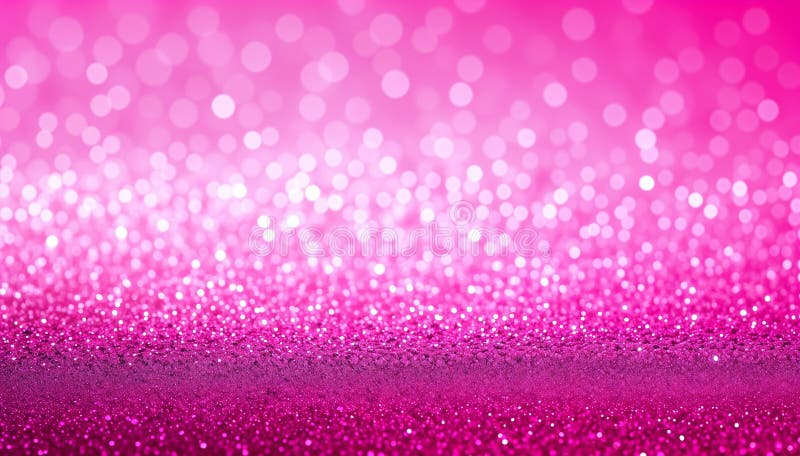 Sparkling Pink Glitter with Fuchsia Gradient Background Stock ...