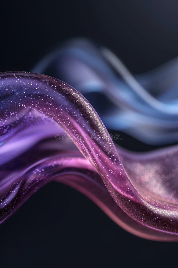 Sparkling Purple and Blue Abstract Background Stock Illustration ...