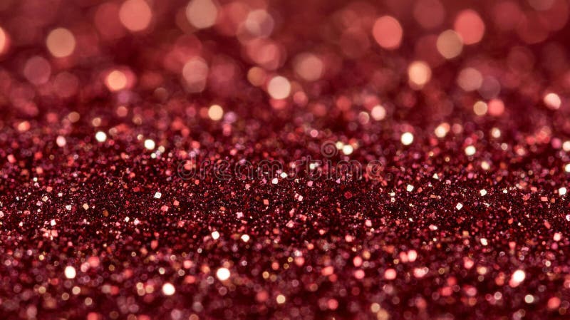 Sparkling Red Glitter Background Texture Stock Illustration ...
