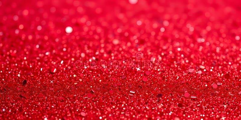 Sparkling Red Glitter Texture Background Festive Shimmery and Bright ...