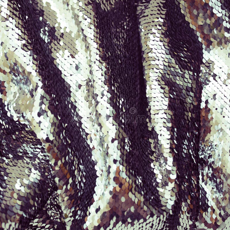 Sparkling Sequined Fabric Texture Stock Image - Image of fashion, macro ...
