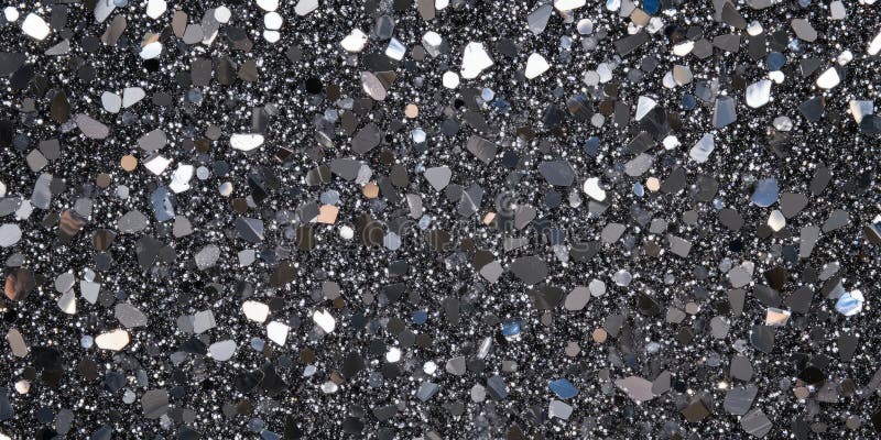 A Sparkling Silver Glitter Backdrop with Large and Small Glitter Specks ...