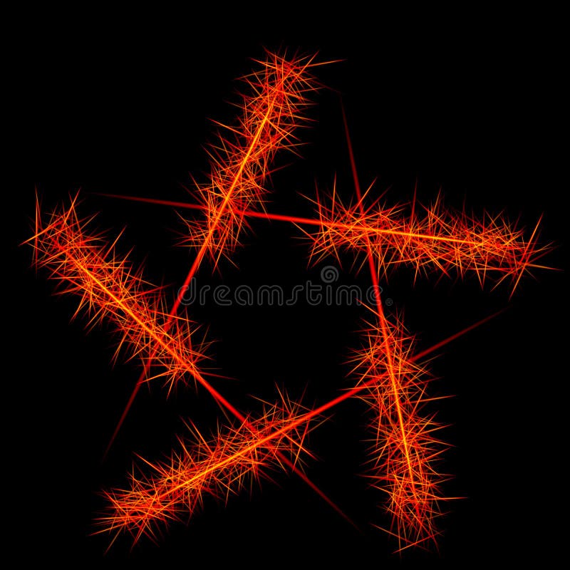 Sparkling Star stock vector. Illustration of burst, flare - 27742117