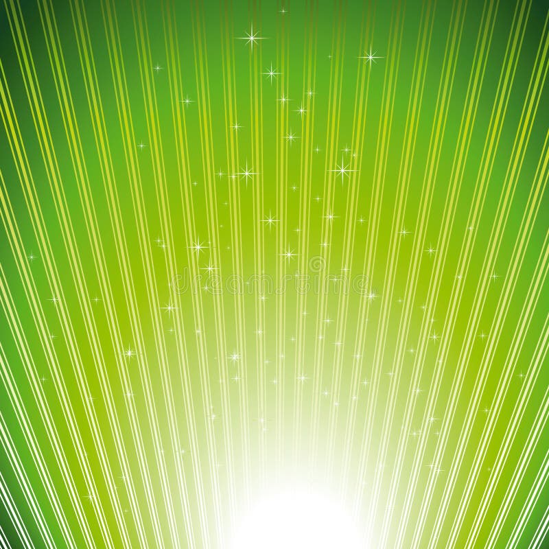 Green light burst stock illustration. Illustration of explosion - 11867138