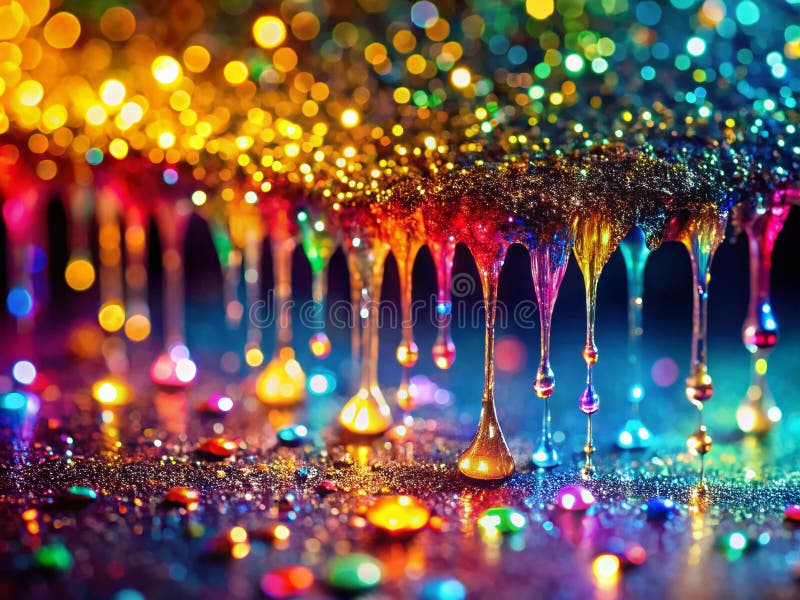 A Sparkling Symphony of Glitter Stunning Abstract Background for Your ...