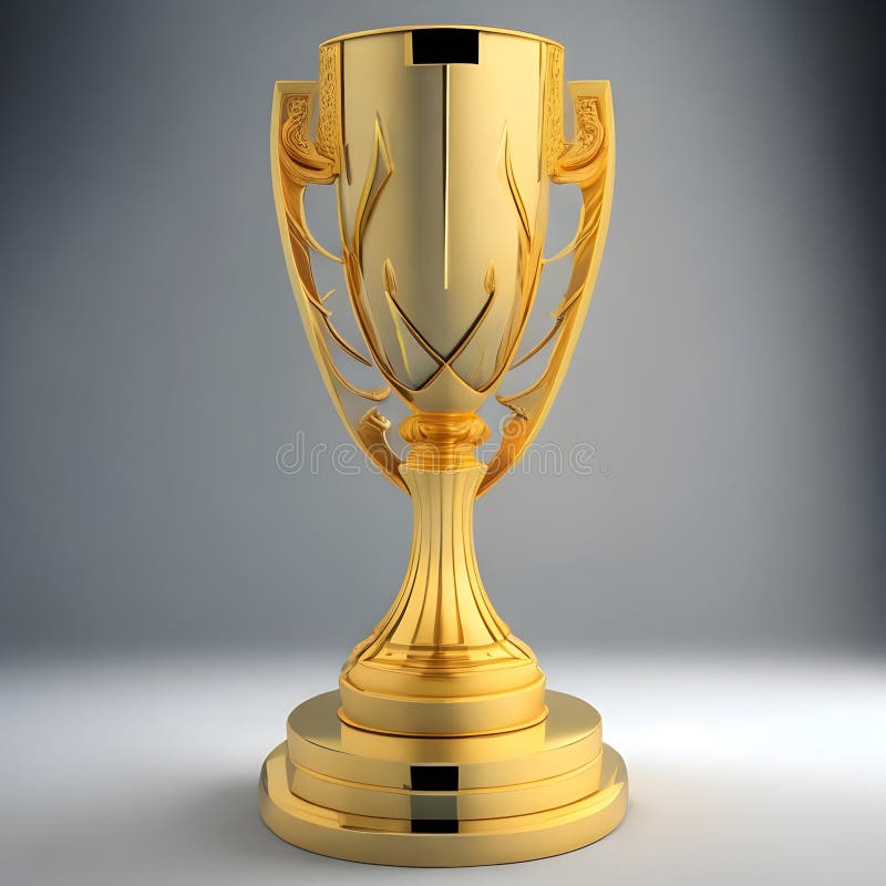 A Sparkling Trophy: Reward for the Winner of the Challenge Stock ...