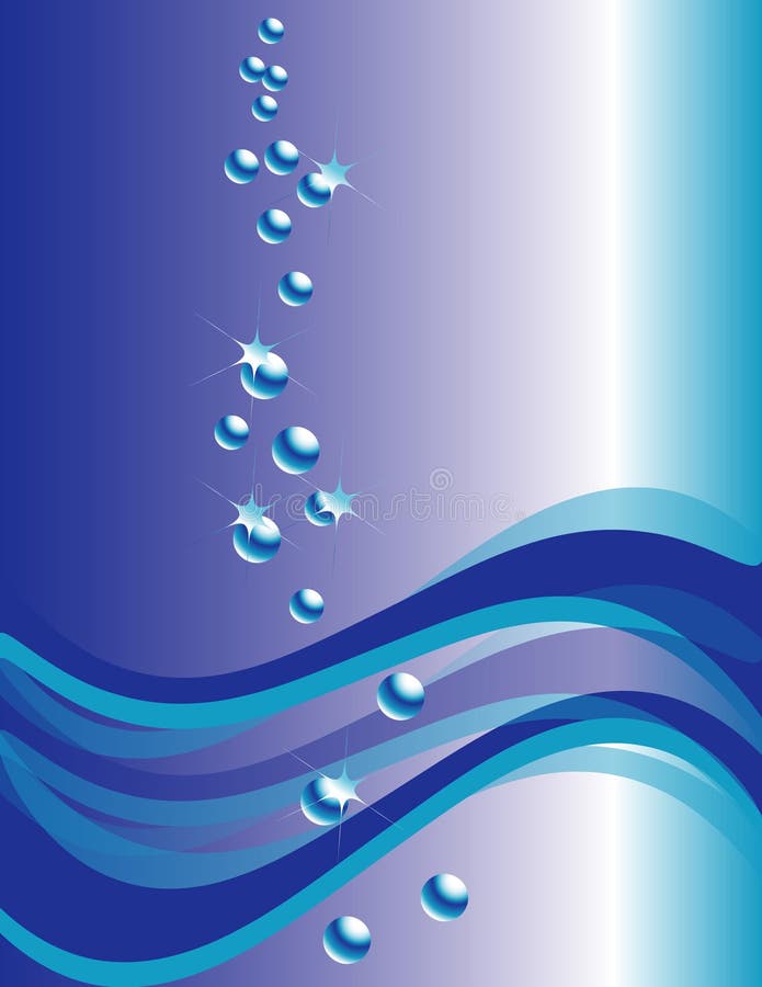 Sparkling Water stock vector. Illustration of floating - 5033408