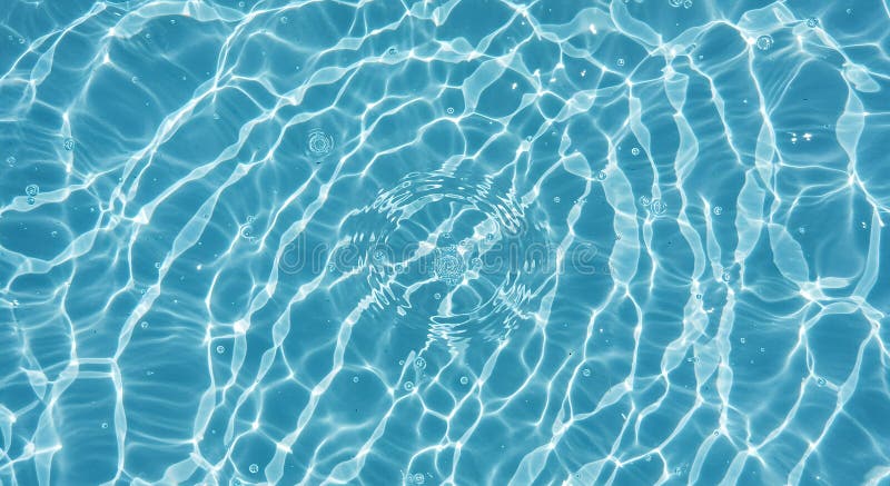 Sparkling Water Ripples Serene Blue Texture and Aquatic Light Play ...