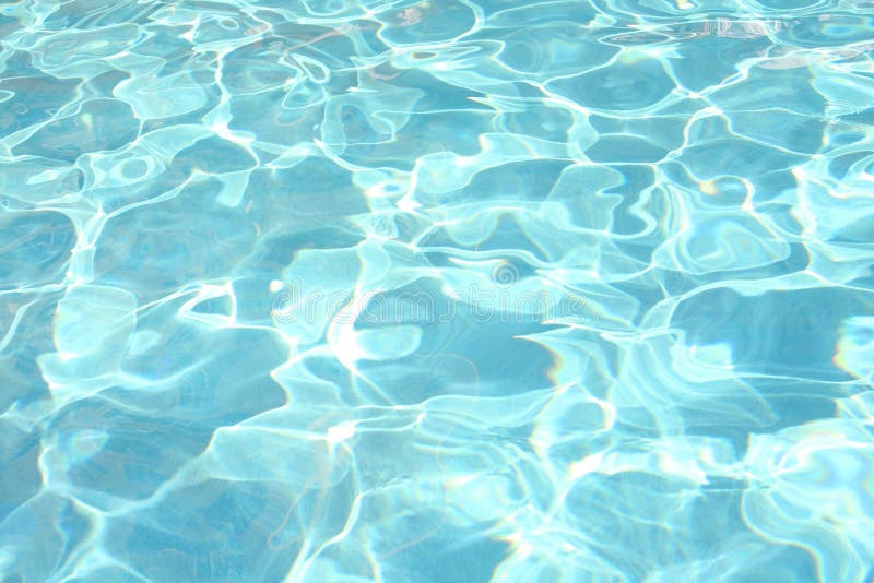 Sparkling Water in Swimming Pool Stock Photo - Image of pool, waves ...