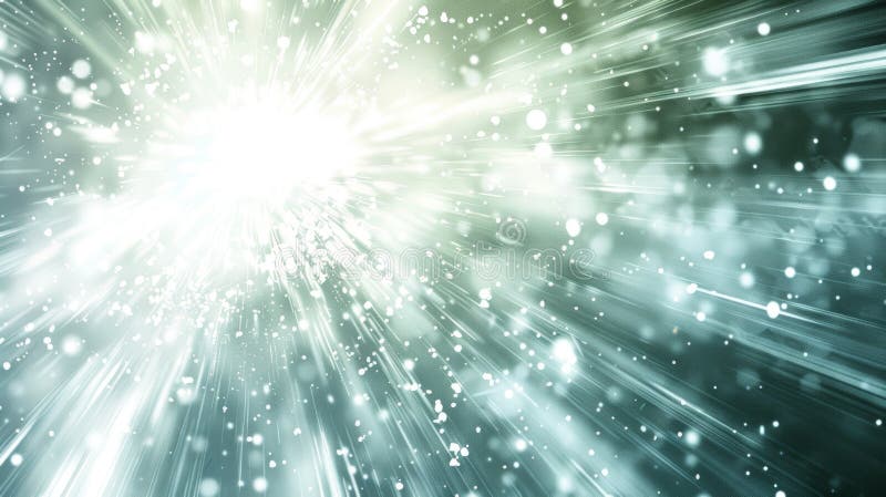 Glittering Particles and Light Beams for a Magical Backdrop, Dark Grey ...