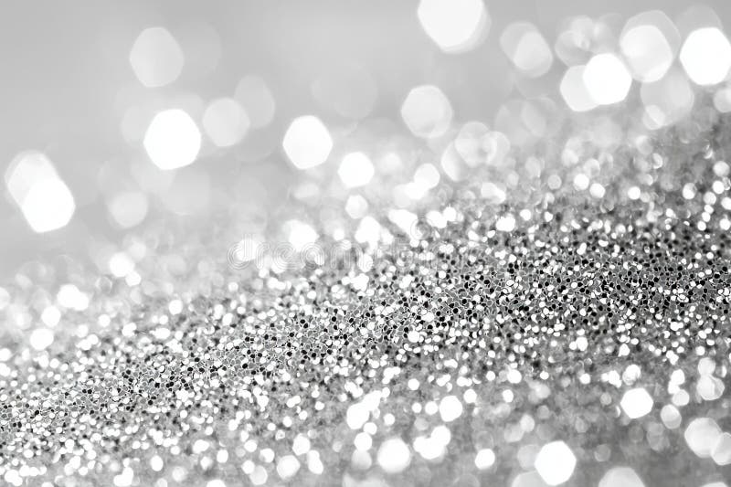 A Sparkling White Glitter Background that Adds Glamour To Any Design ...