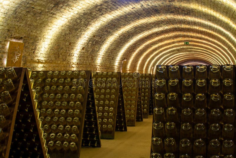 Sparkling Wine Production by Traditional Methods in Underground Cellars ...