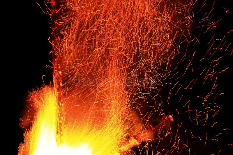 Explosive sparks stock photo. Image of fire, flame, welding - 12193514
