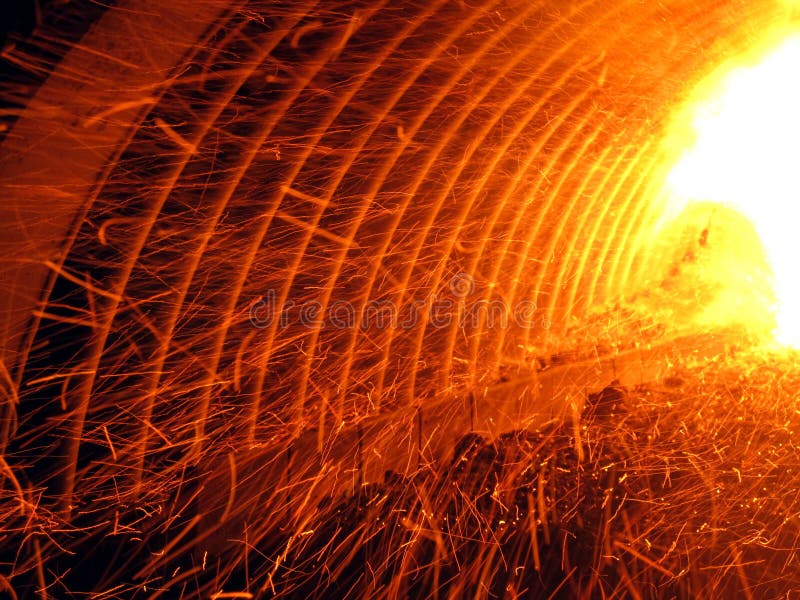 Spark Blast stock image. Image of smoke, industry, technology - 1627463