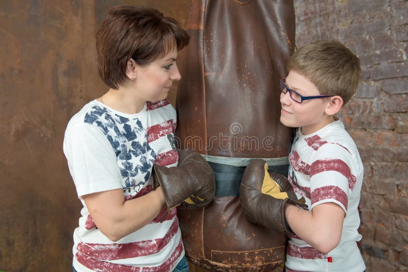 Sparring stock photo. Image of sparing, people, adult - 56477942